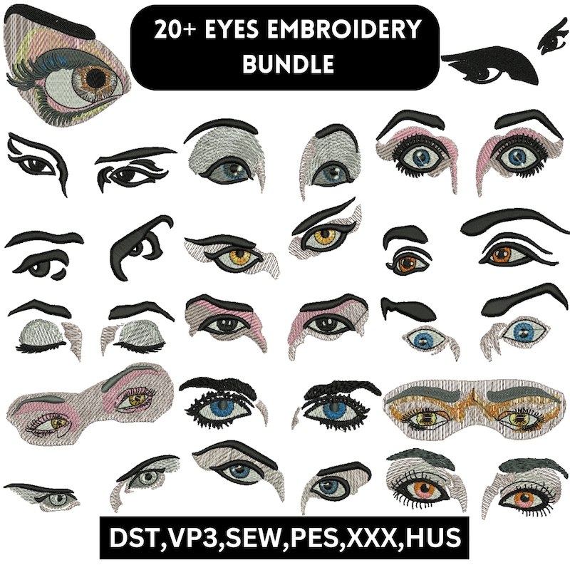 Eyes for Embroidery - Etsy