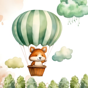 Woodland Animals Clipart, Birthday Clipart, Woodland Baby Shower ...