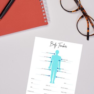 Body Measurements Tracker - Etsy
