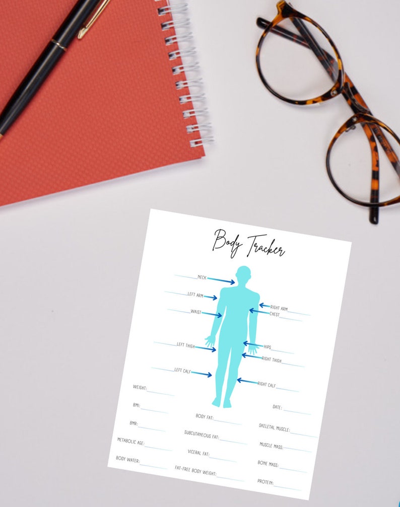 Body Measurements Tracker - Etsy