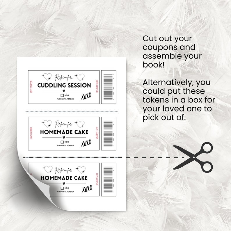 Printable Love Coupons | Love Coupon Book, Love Vouchers, Valentines ...