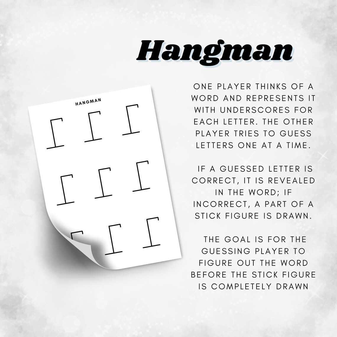 Classic Printable Games Set, Tic Tac Toe, Battleships, Dots & Boxes ...