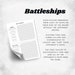 Classic Printable Games Set, Tic Tac Toe, Battleships, Dots & Boxes ...
