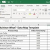 Data Map RPA Excel Template Process Map Template for Robotic Process Automation Documentation ...
