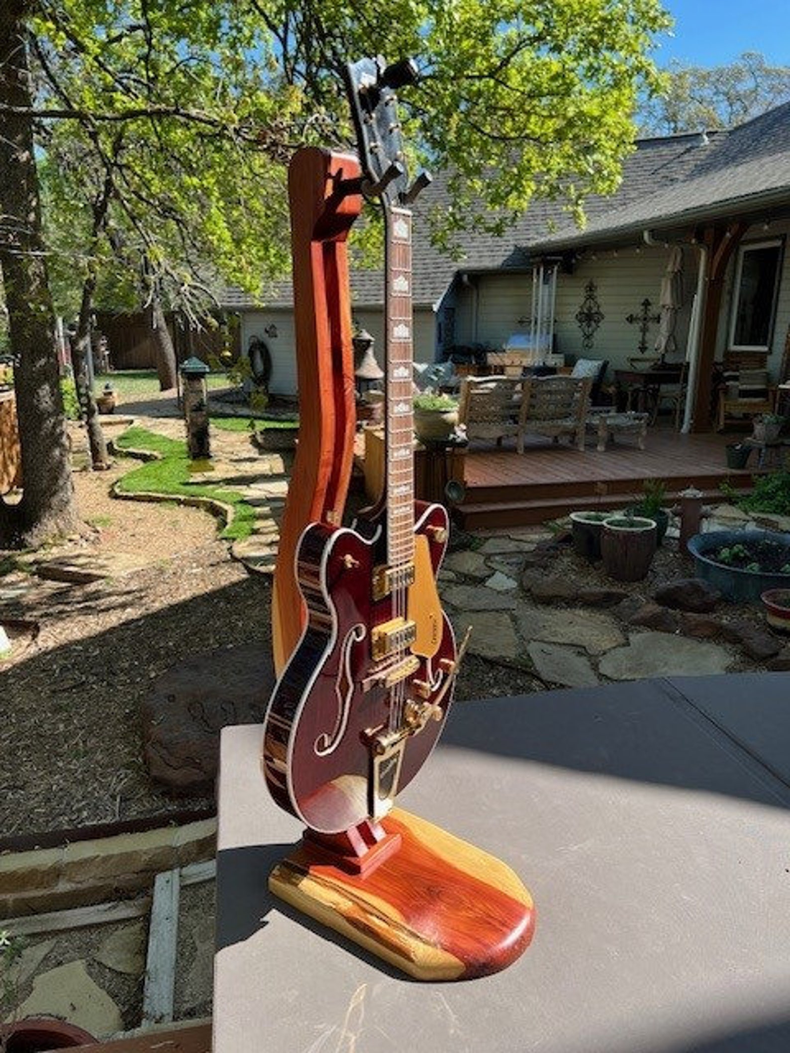Hand Crafted Guitar Stands - Etsy
