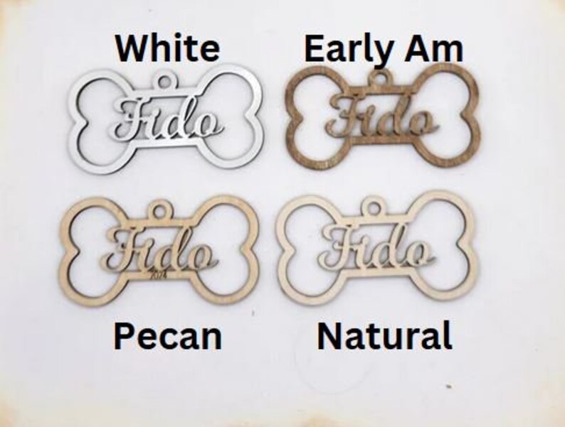Personalized Dog Christmas Ornaments | Cute Pet Holiday Decor - Etsy