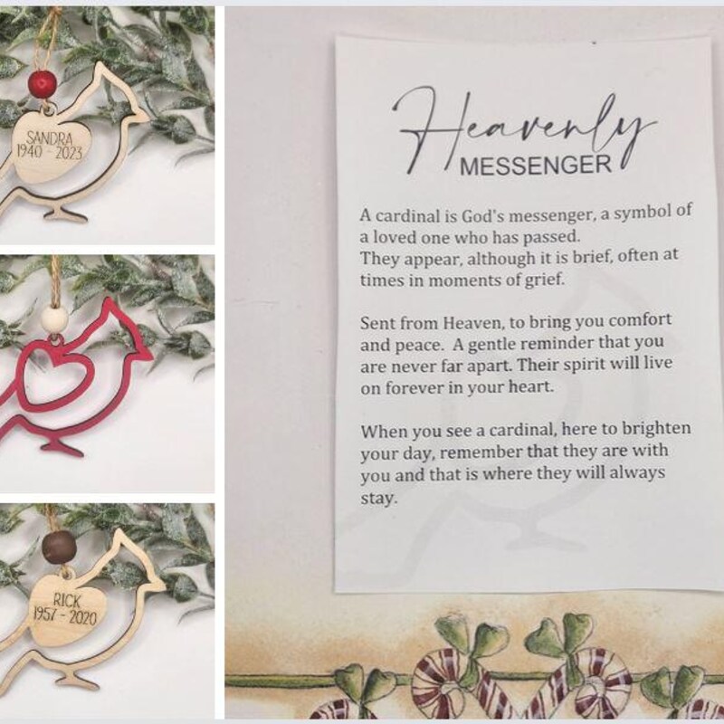 Messenger Cardinal - Etsy