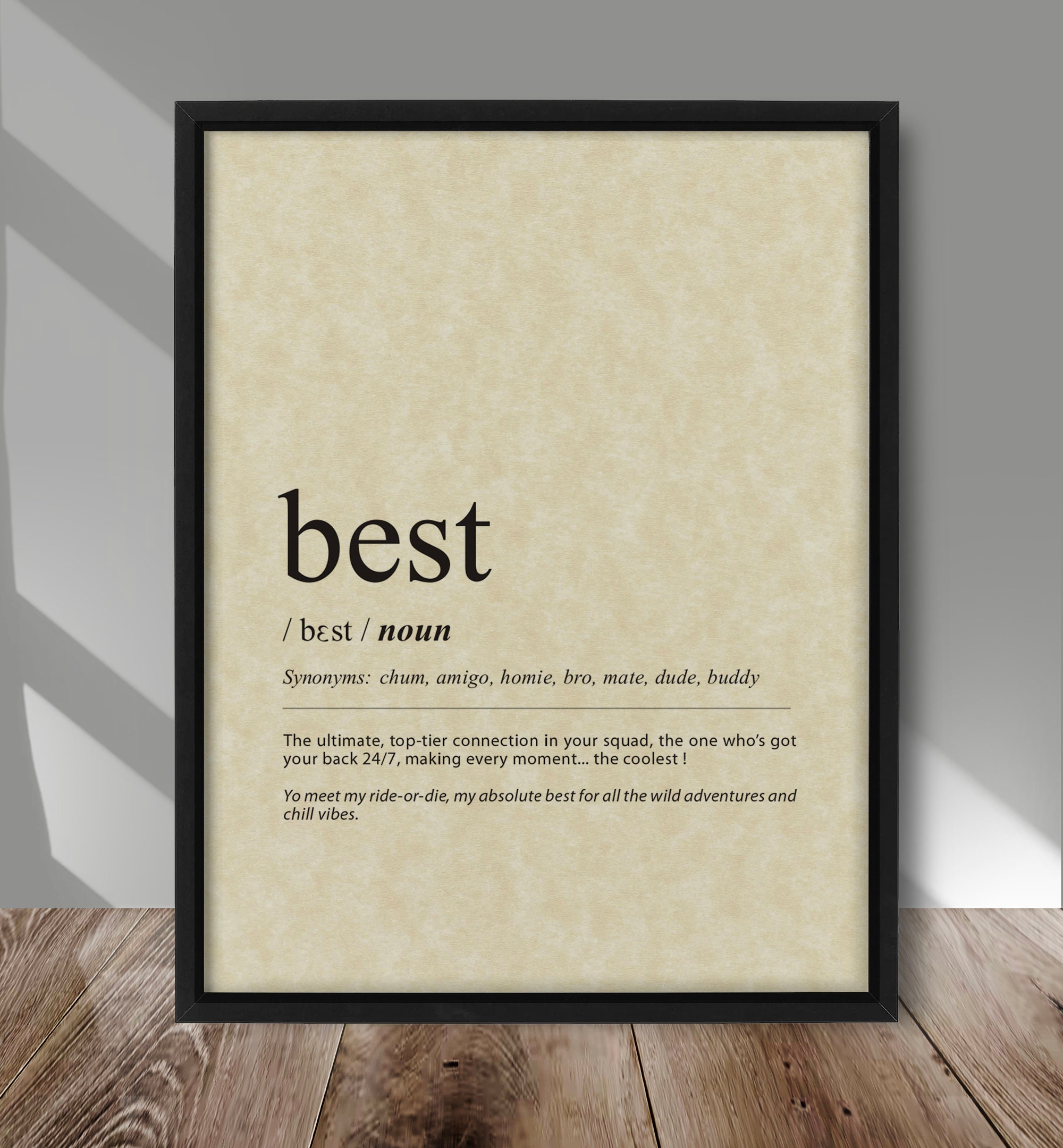 Best Definition Poster, Best Definition Print, Cool Definition Wall Art ...