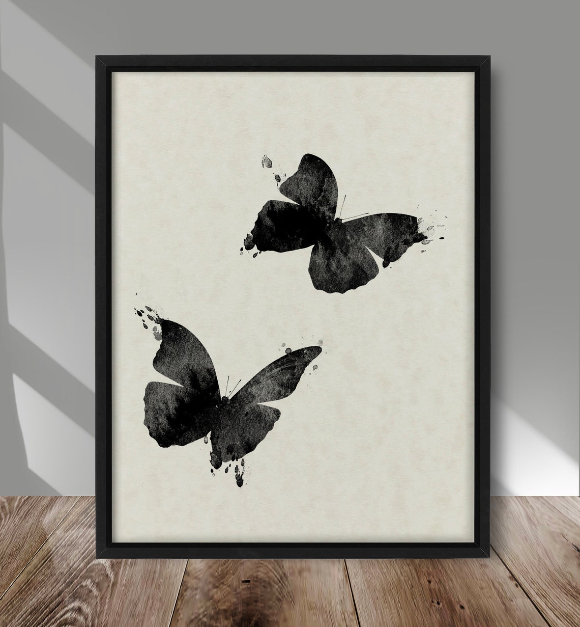 Butterfly Print, Butterfly Art Poster, Butterfly Drawing Print ...