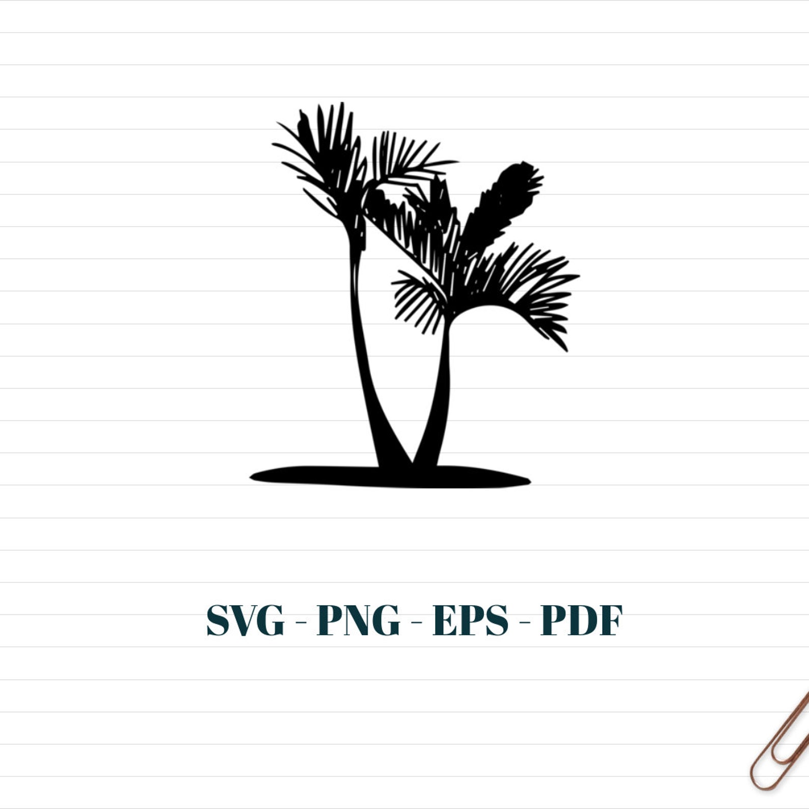 Palm Tree SVG Bundle| Palm Tree PNG Bundle| Palm Tree Clipart| Palm ...