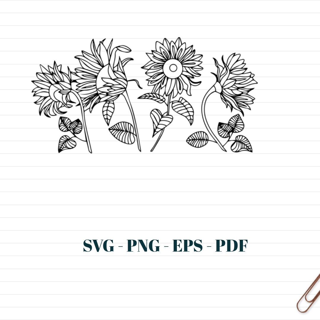 25 Floral Border Svg, Gardening Svg, Floral Wreath Svg, Bouquet Svg ...