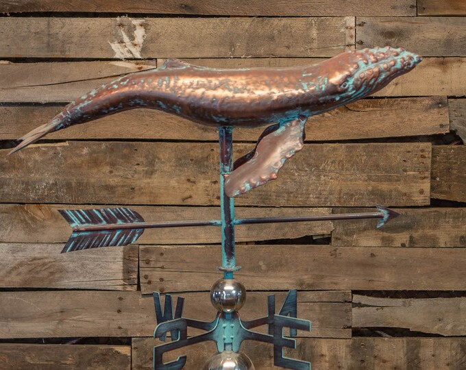 3D Humpback, Whale Weathervane, Antique Weathervane, Vintage Style ...