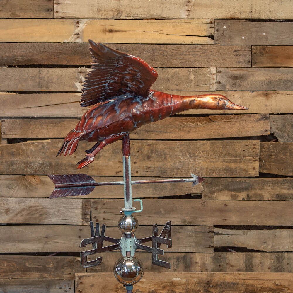 3D Full Body Flying Mallard Weathervane, Antique Weathervane, Vintage ...