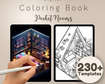 130+ Bedroom Coloring Pages, Adult Coloring Book, Bedroom Designs to ...