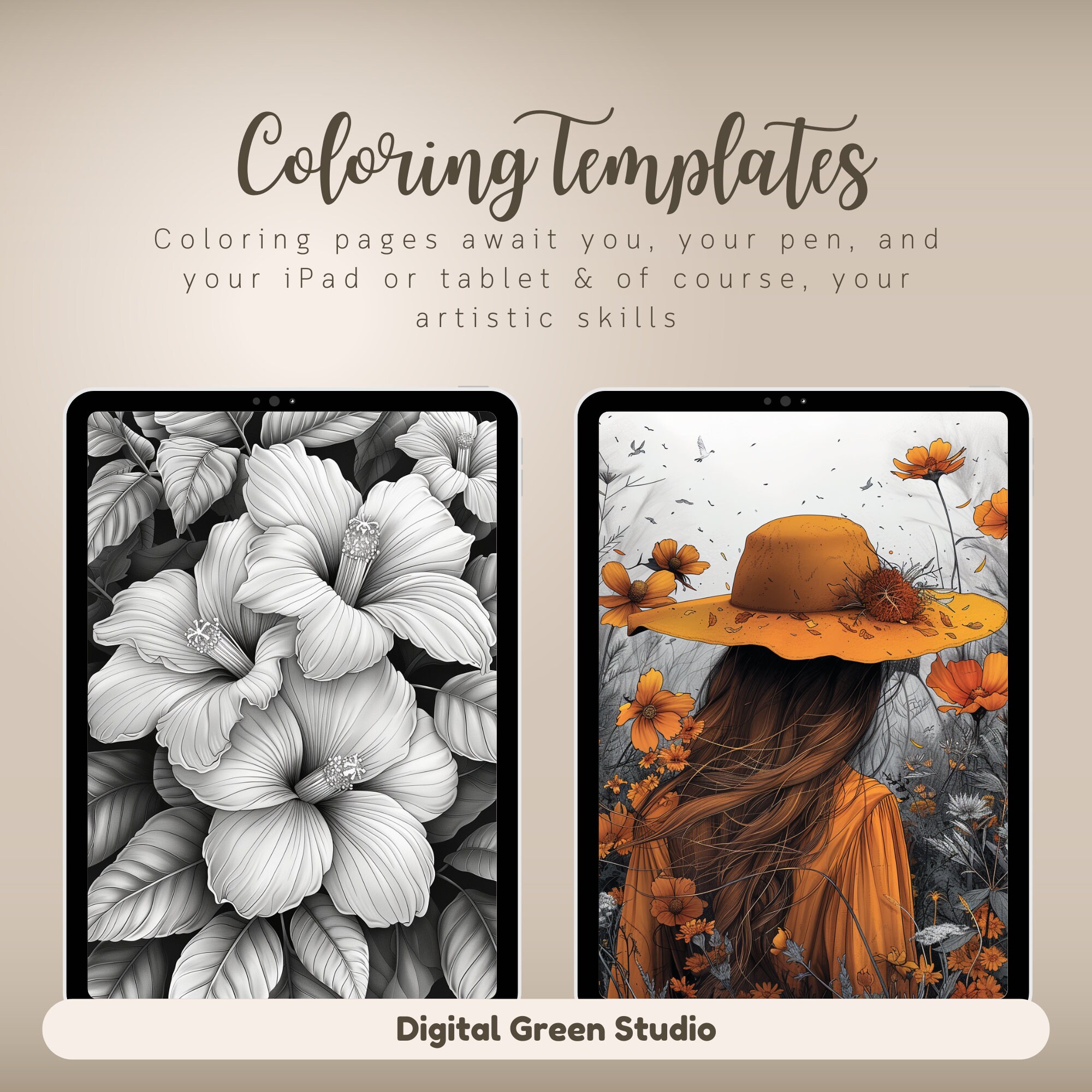 100+ Lovely Garden Coloring Pages, Adult & Kids Coloring Book ...