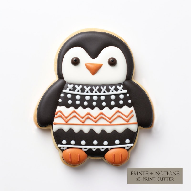 Penguin Cookies - Etsy
