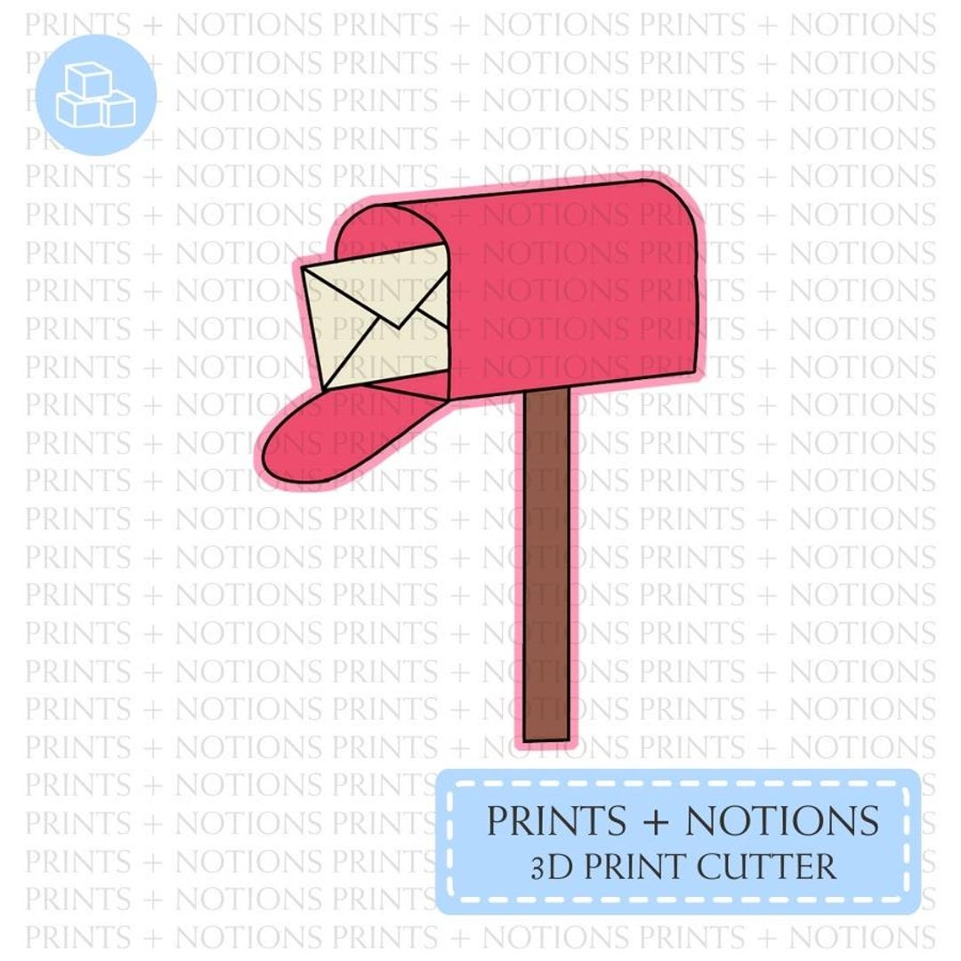 Letter in Mailbox Cookie Cutter | Polymer Clay Cutters | Ceramic Clay ...