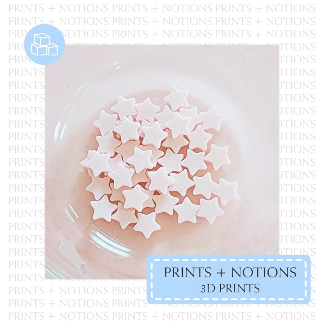 100 Mini Stars | 3D Printed - Etsy