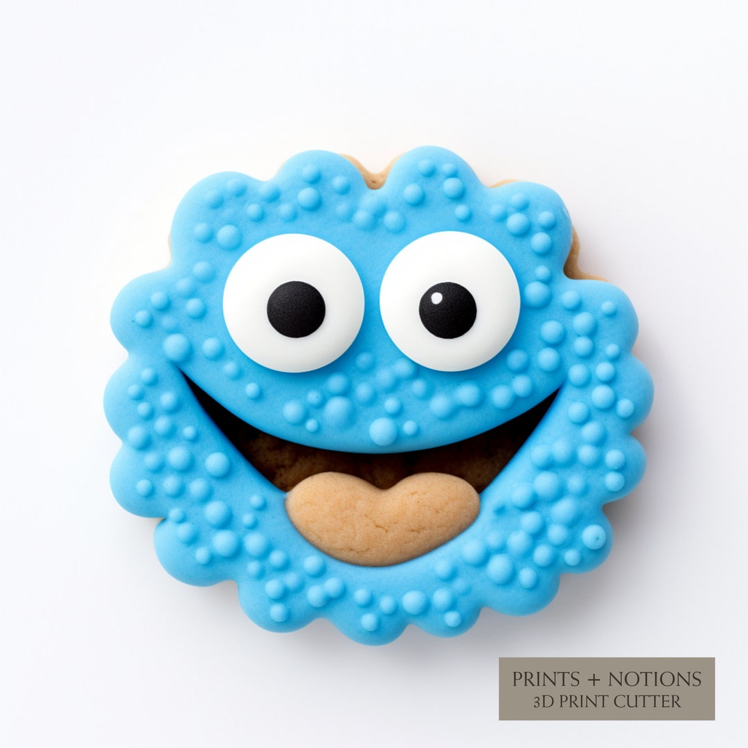 Monster Anime Sprite Cookie Cutter | Polymer Clay Cutters | Ceramic ...