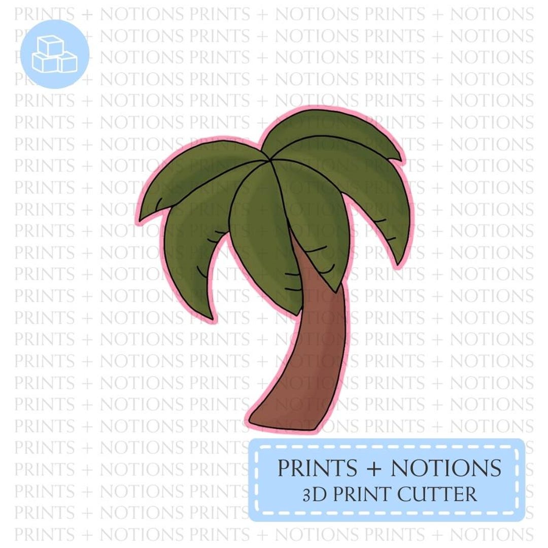 Palm Tree V2 Cookie Cutter | Polymer Clay Cutters | Ceramic Clay ...