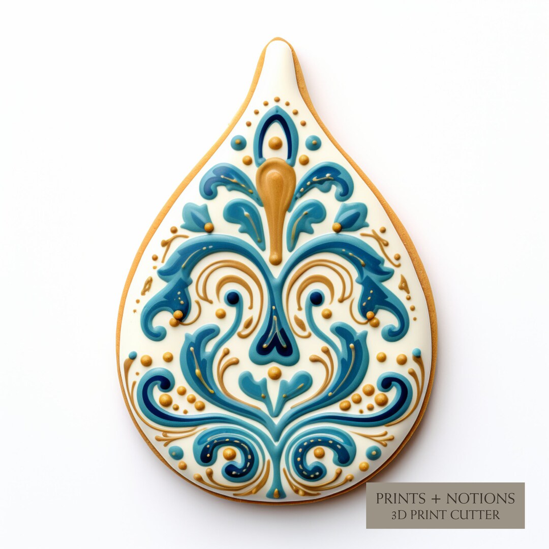 Raindrop Water Drop Teardrop Cookie Cutter | Polymer Clay Cutters ...