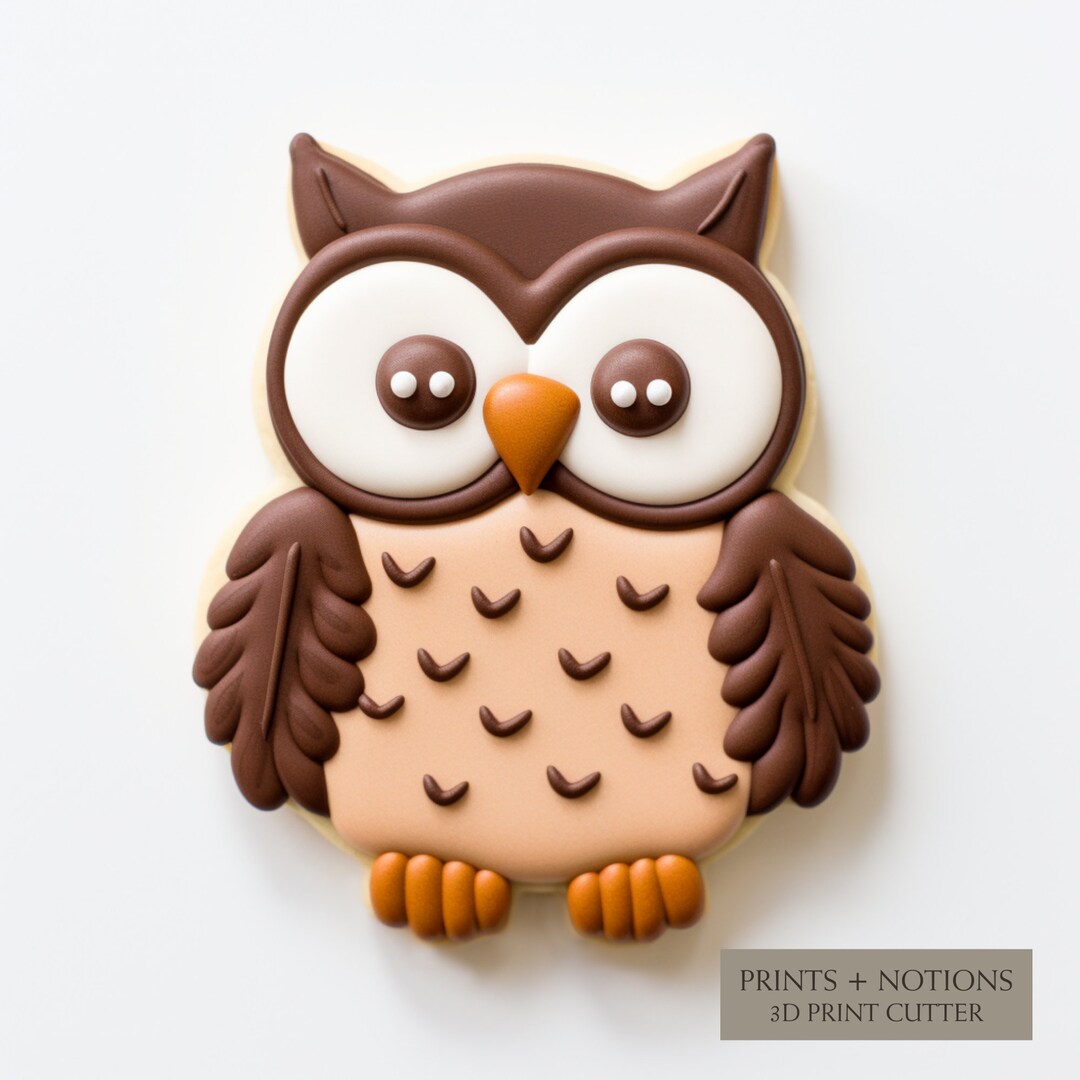 Owl Cookie Cutter | Polymer Clay Cutters | Ceramic Clay Cutters ...