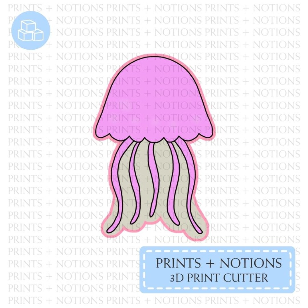 Jellyfish Cookie Cutter | Polymer Clay Cutters | Ceramic Clay Cutters ...