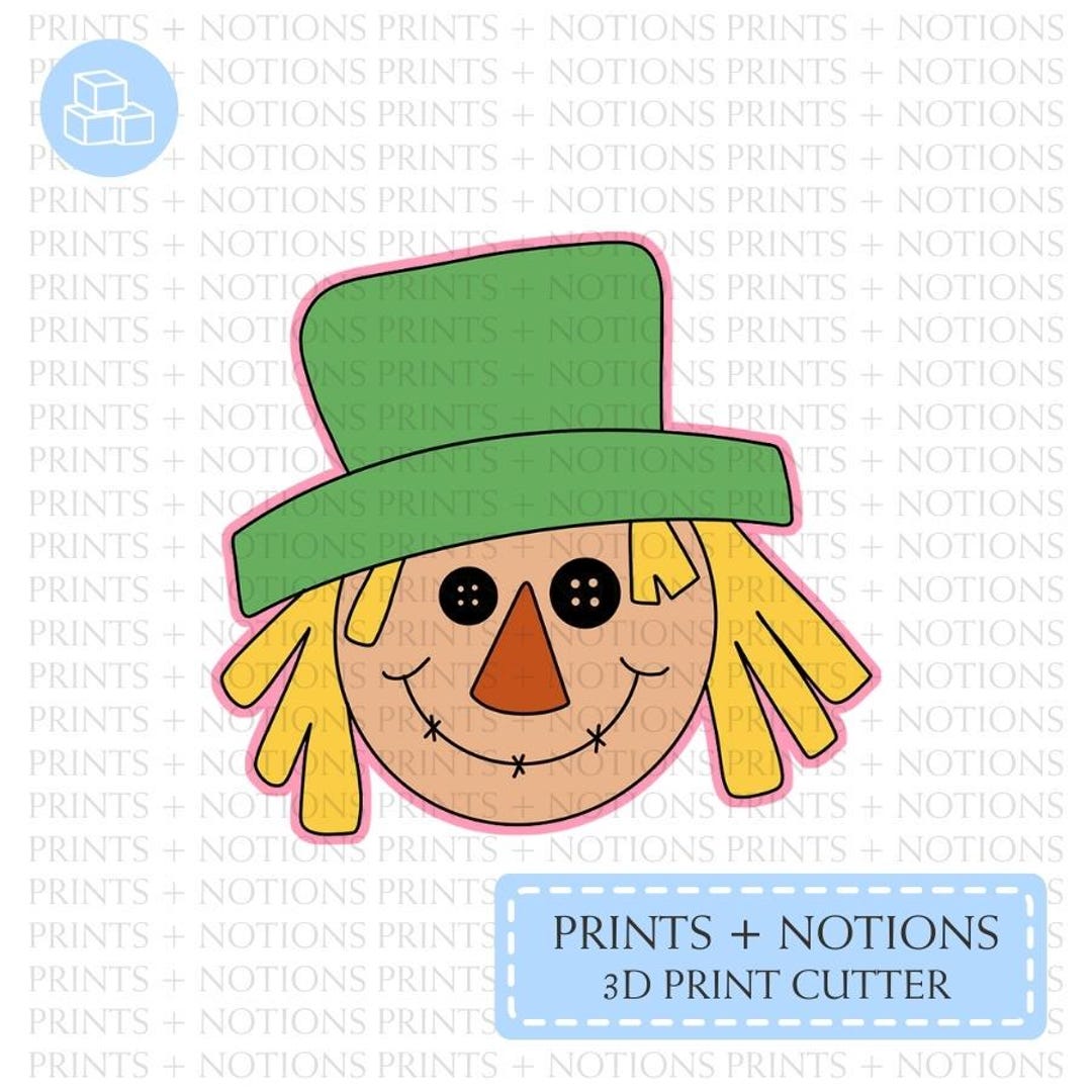 Scarecrow Head Cookie Cutter | Polymer Clay Cutters | Ceramic Clay ...