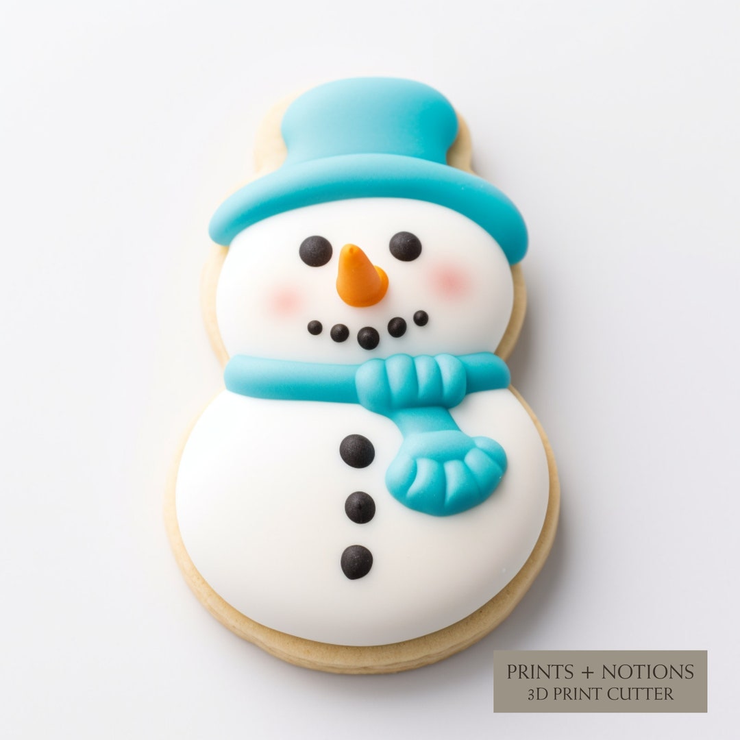 Snowman Cookie Cutter | Polymer Clay Cutters | Ceramic Clay Cutters ...