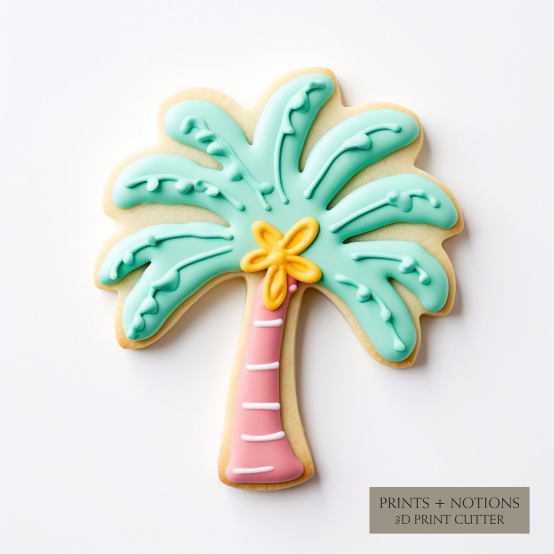 Palm Tree V1 Cookie Cutter | Polymer Clay Cutters | Ceramic Clay ...