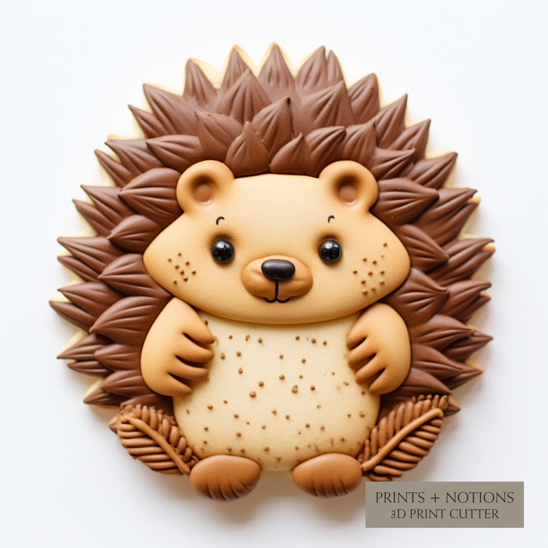 Hedgehog Cookie Cutter | Polymer Clay Cutters | Ceramic Clay Cutters ...