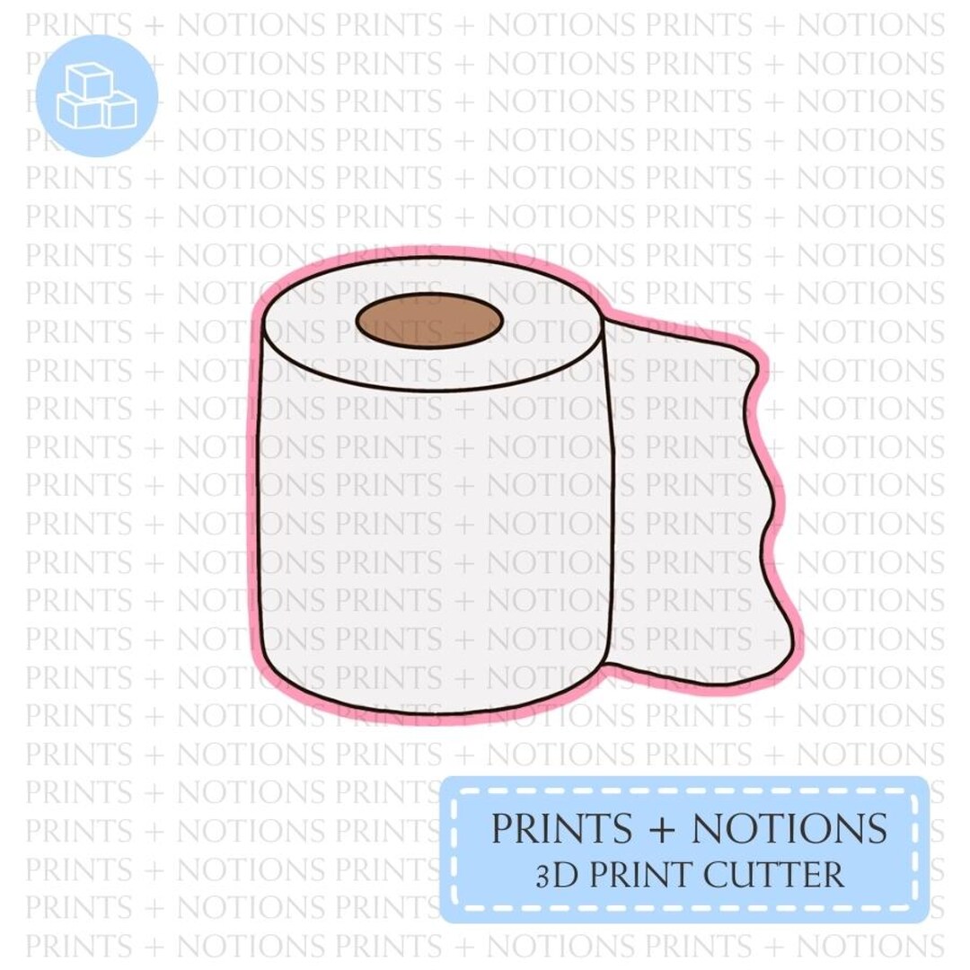 Toilet Paper Roll Cookie Cutter | Polymer Clay Cutters | Ceramic Clay ...
