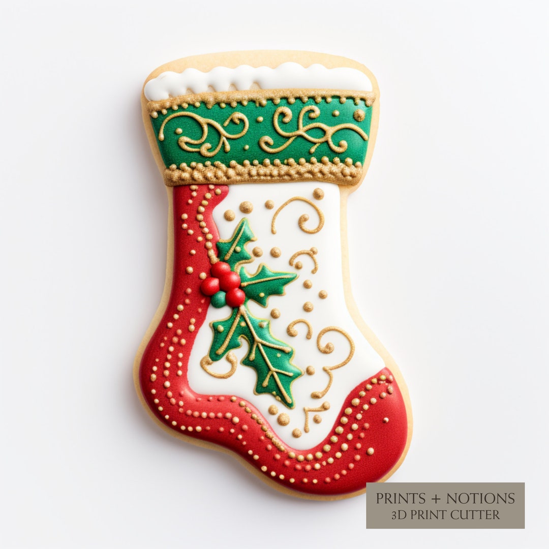 Christmas Stocking Cookie Cutter | Polymer Clay Cutters | Ceramic Clay ...