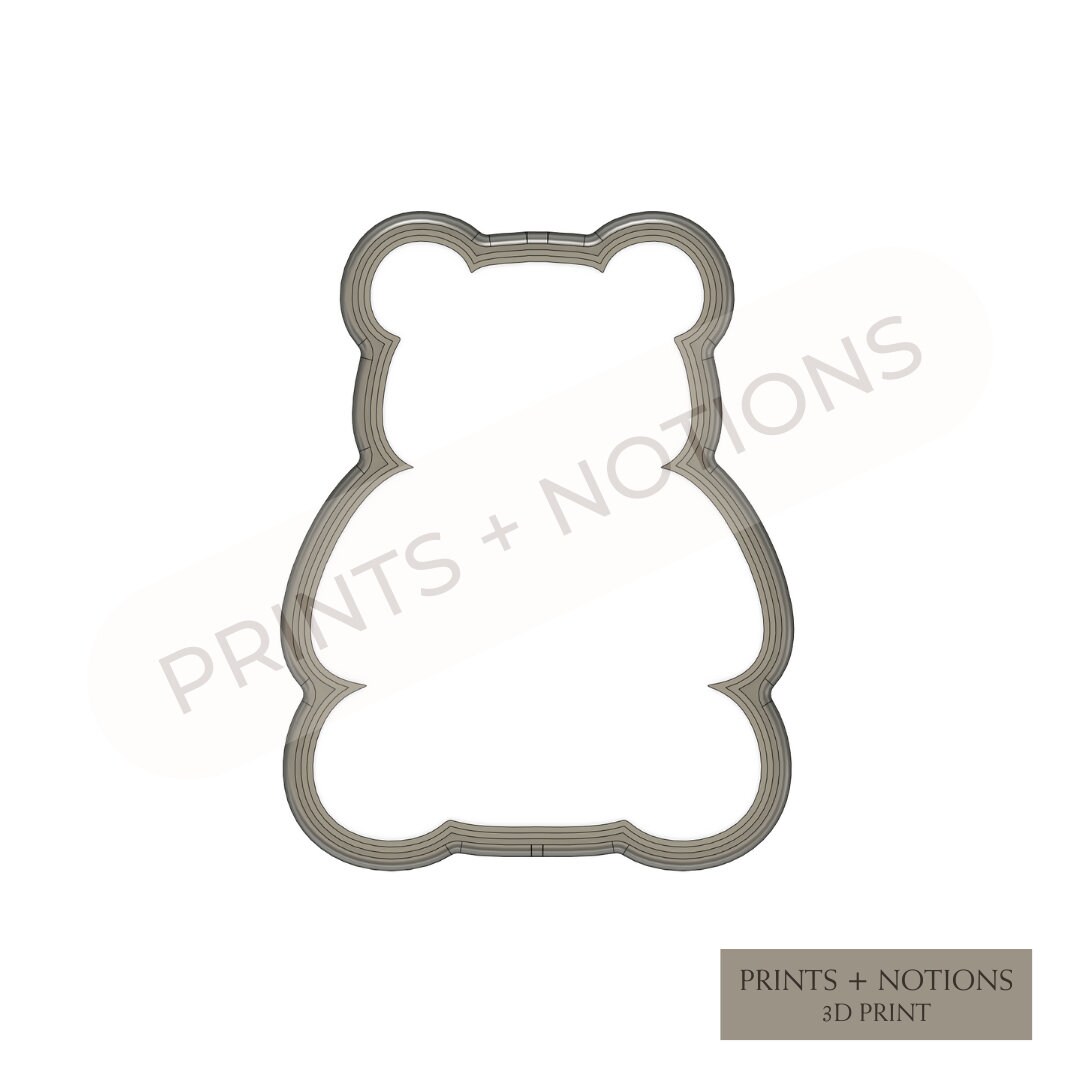 Teddy Bear Cookie Cutter | Polymer Clay Cutters | Ceramic Clay Cutters ...