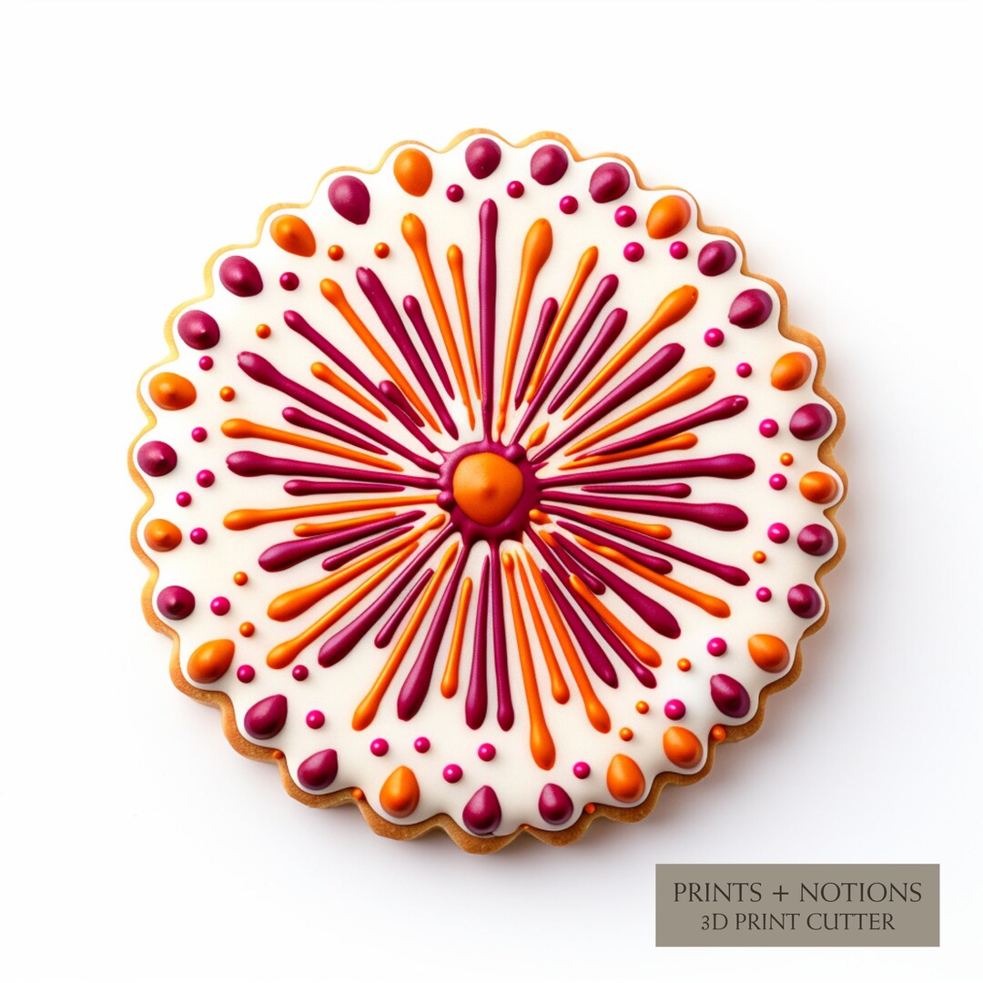 Firework Cookie Cutter | Polymer Clay Cutters | Ceramic Clay Cutters ...