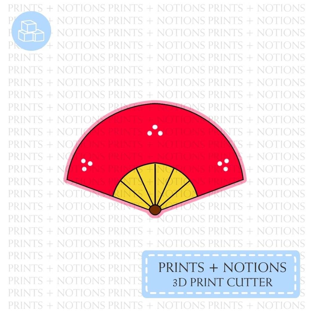 Chinese Folding Fan Cookie Cutter | Polymer Clay Cutters | Ceramic Clay ...