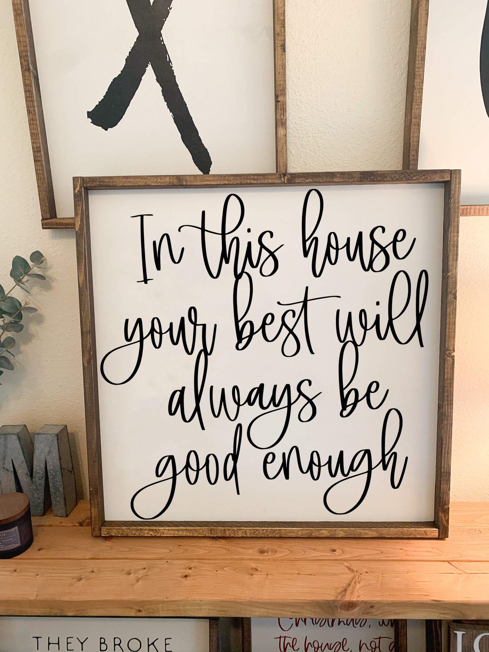 In This House Your Best Will Always Be Good Enough SVG INSTANT DOWNLOAD ...