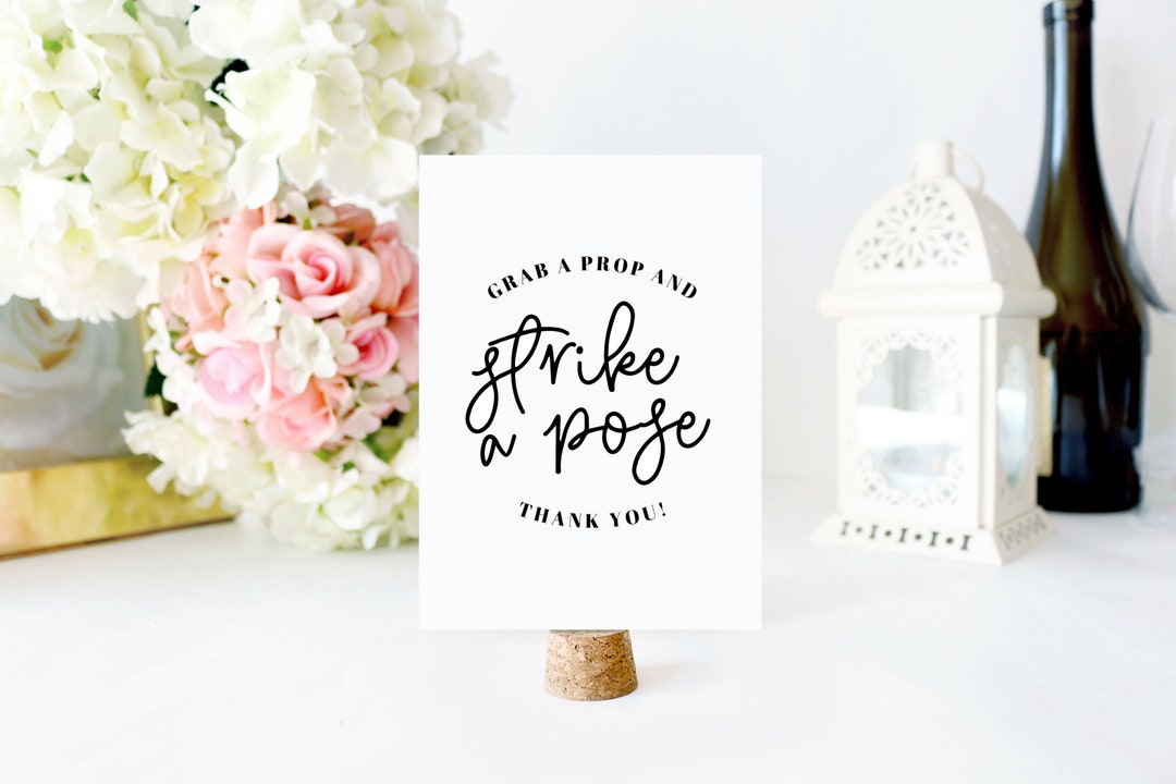 Grab a Prop and Strike a Pose | SVG INSTANT DOWNLOAD - Etsy