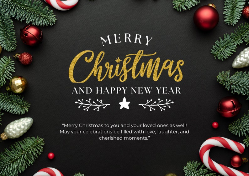 EDITABLE Christmas Party Invitation, Printable Christmas Invitation for ...