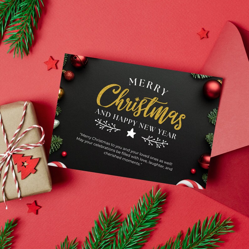 EDITABLE Christmas Party Invitation, Printable Christmas Invitation for ...