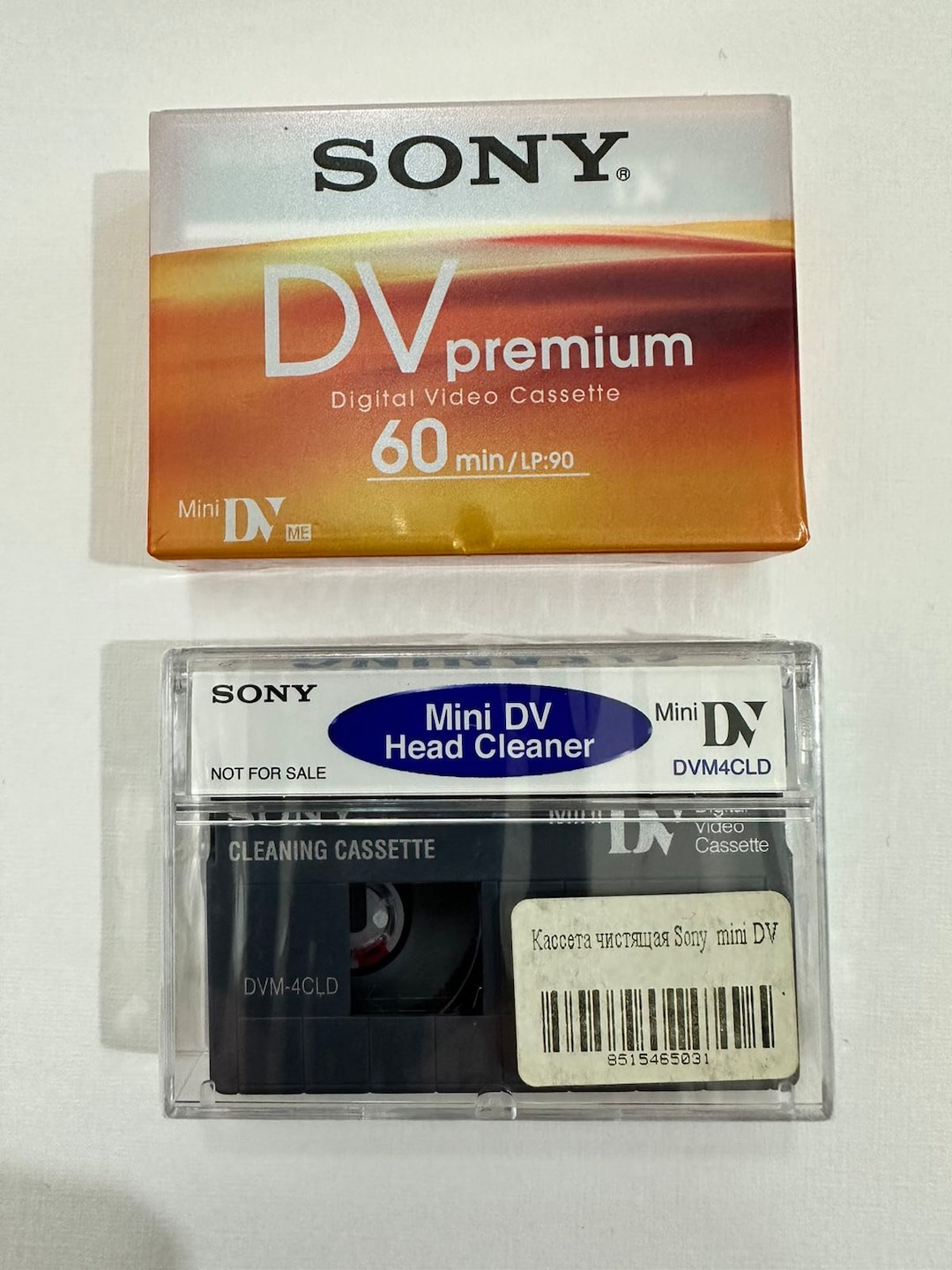 Sony Premium Mini Dv Tapes,sony Original Mini DV Head Cleaner - Etsy