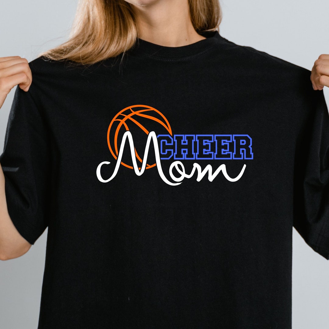 Basketball Cheer Mom Shirt, Basketball Mom Shirt, Cheer Mom, Game Day ...