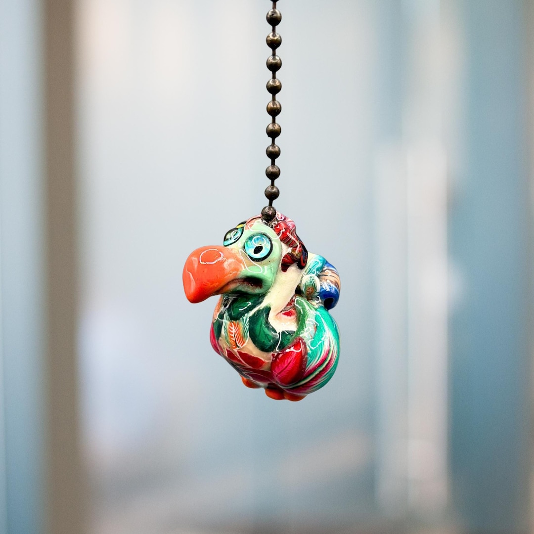 Dodo Bird Light Pull | Colorful Home Decor - Etsy