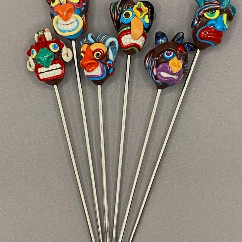 Tiki Swizzle Sticks - Etsy