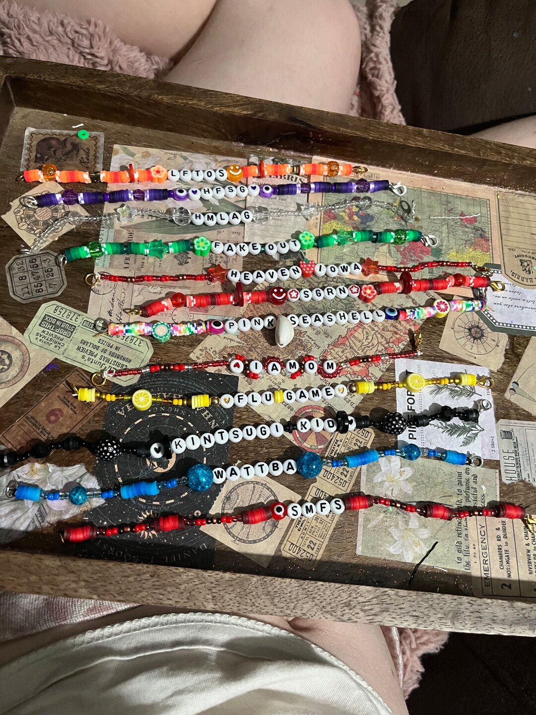 Fall Out Boy SMFS Synesthesia Bracelets - Etsy
