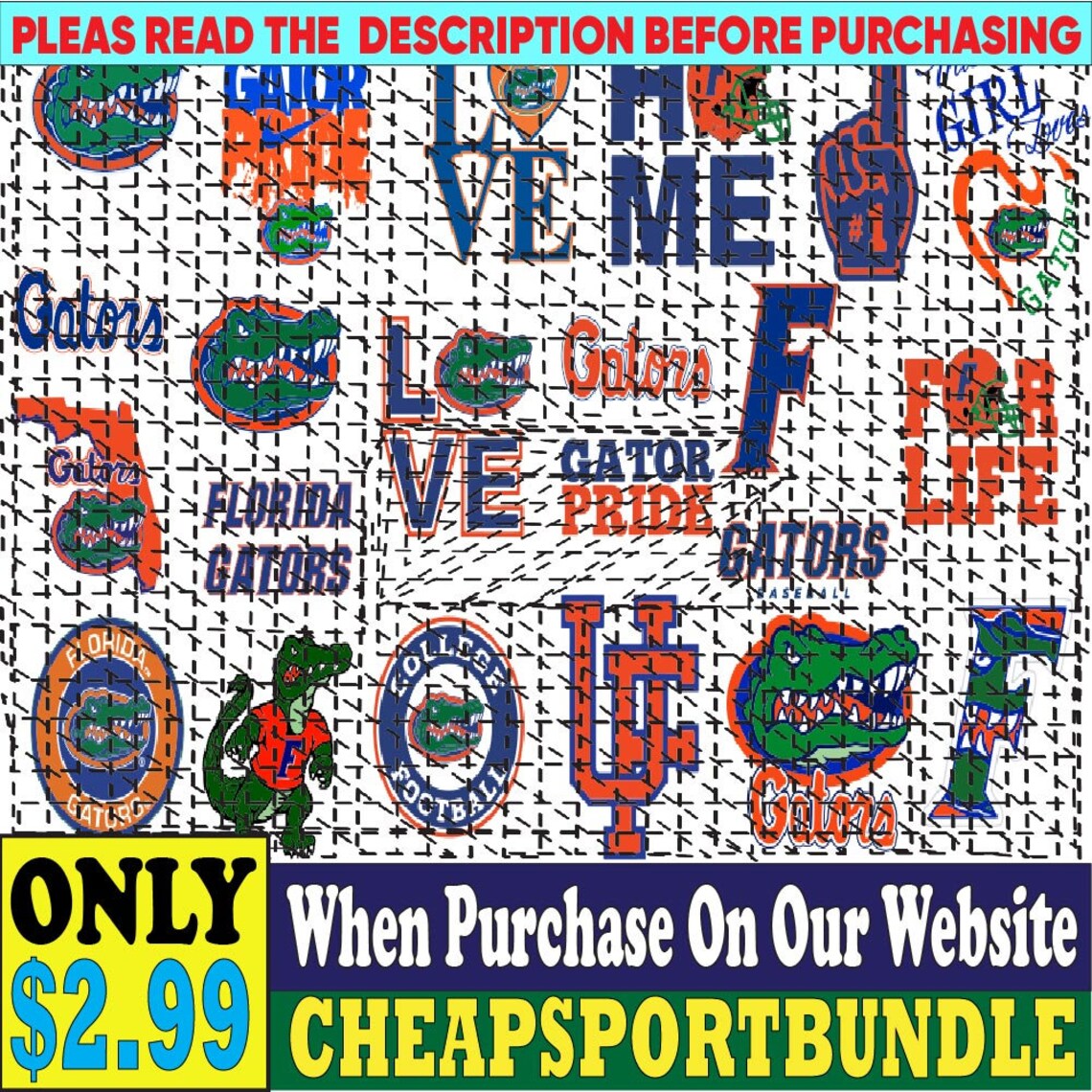 Gators-florida-gator-head Svg Gators-florida-gator-head - Etsy UK