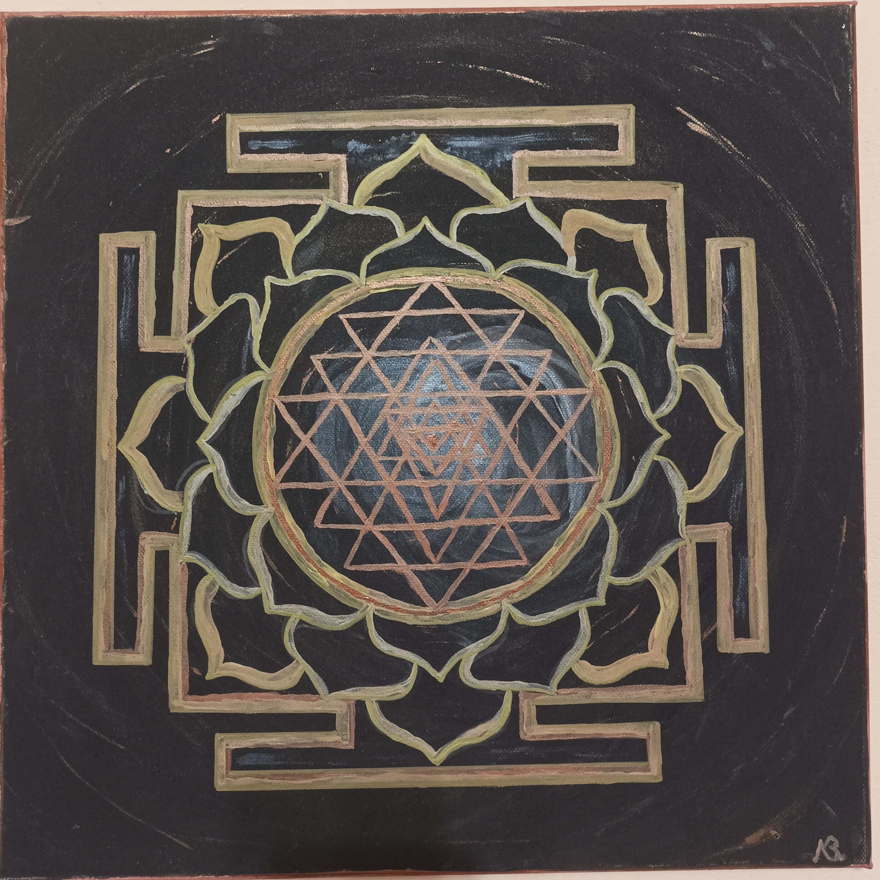 Sri Yantra the Earth Goddess - Etsy