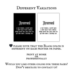 Memorial Table Sign Gothic Design in Loving Memory Printable Download ...