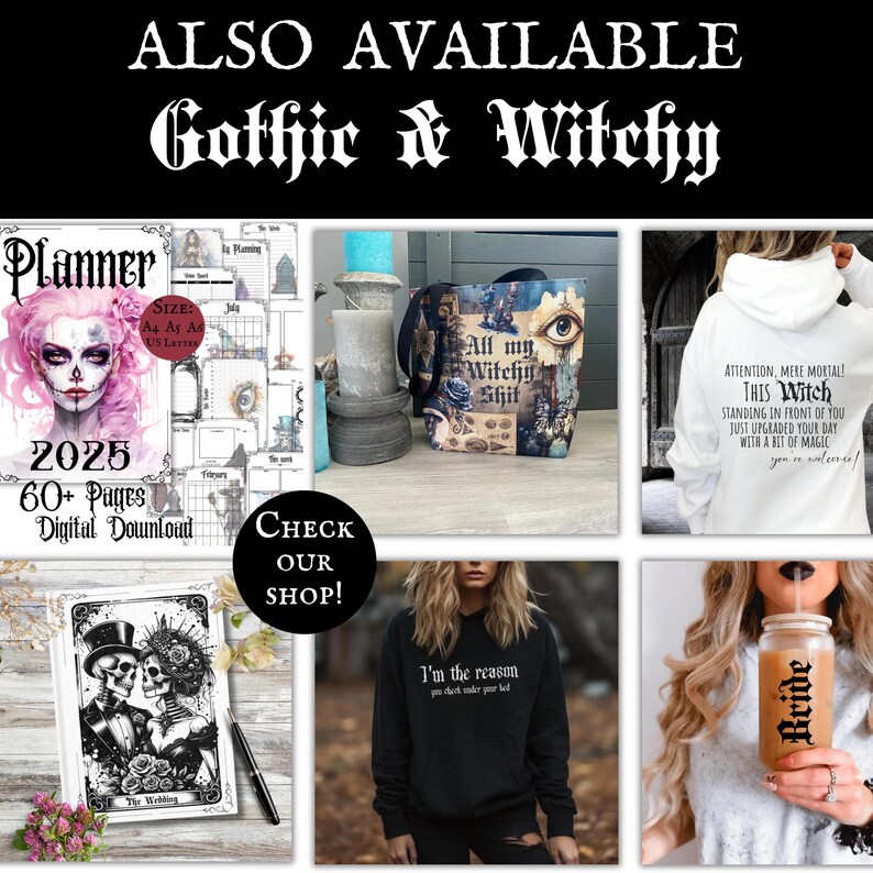 Gothic Hoodie Black Goth Witchy Clothes Aesthetic Emo Hoodie Funny ...