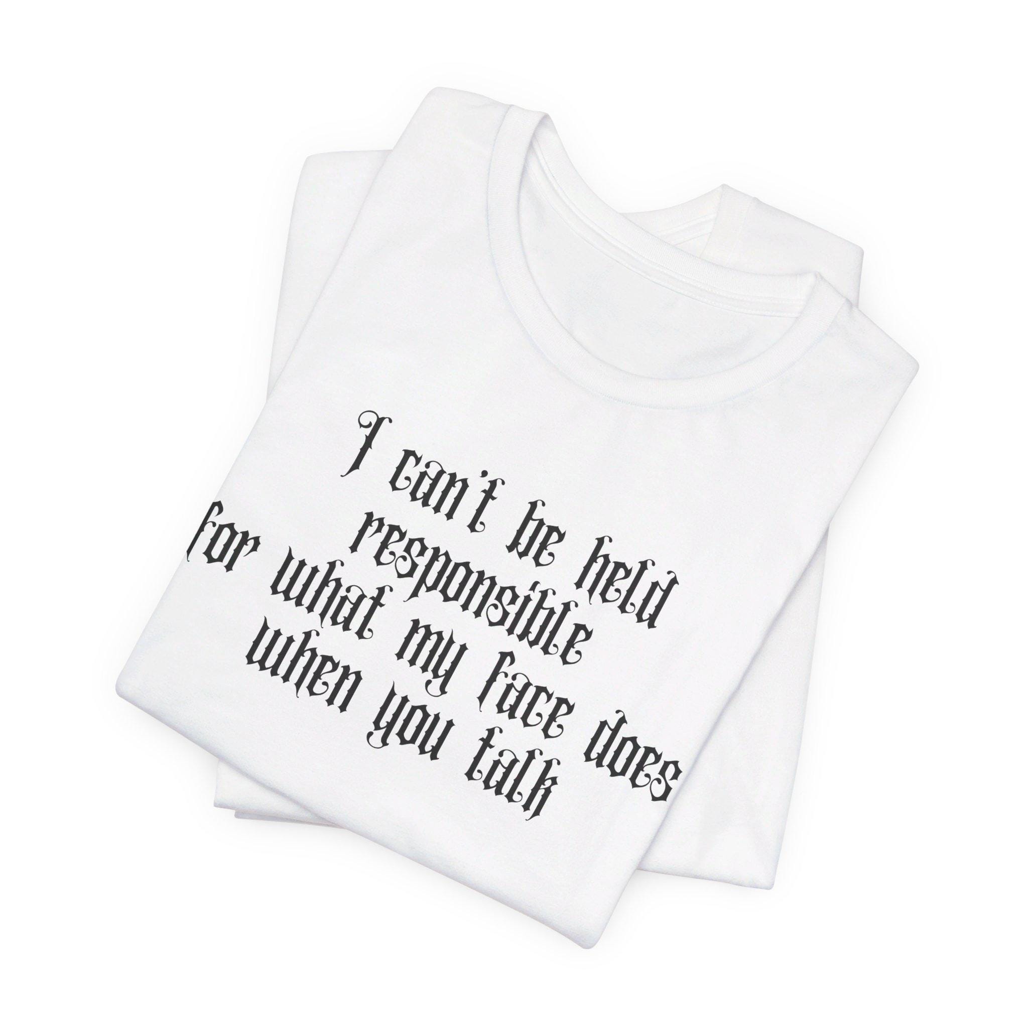 Gothic Shirt Spooky Ghost Design Goth Witchy Clothes Aesthetic Emo ...